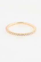 Kiki | Lauren Fine Jewelry | Diamond Stackable Ring - Kiki