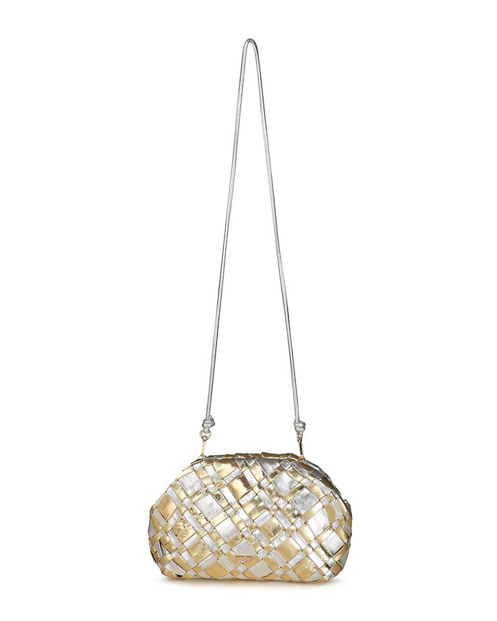 AYA Frame Clutch - Gold/Silver - Kiki