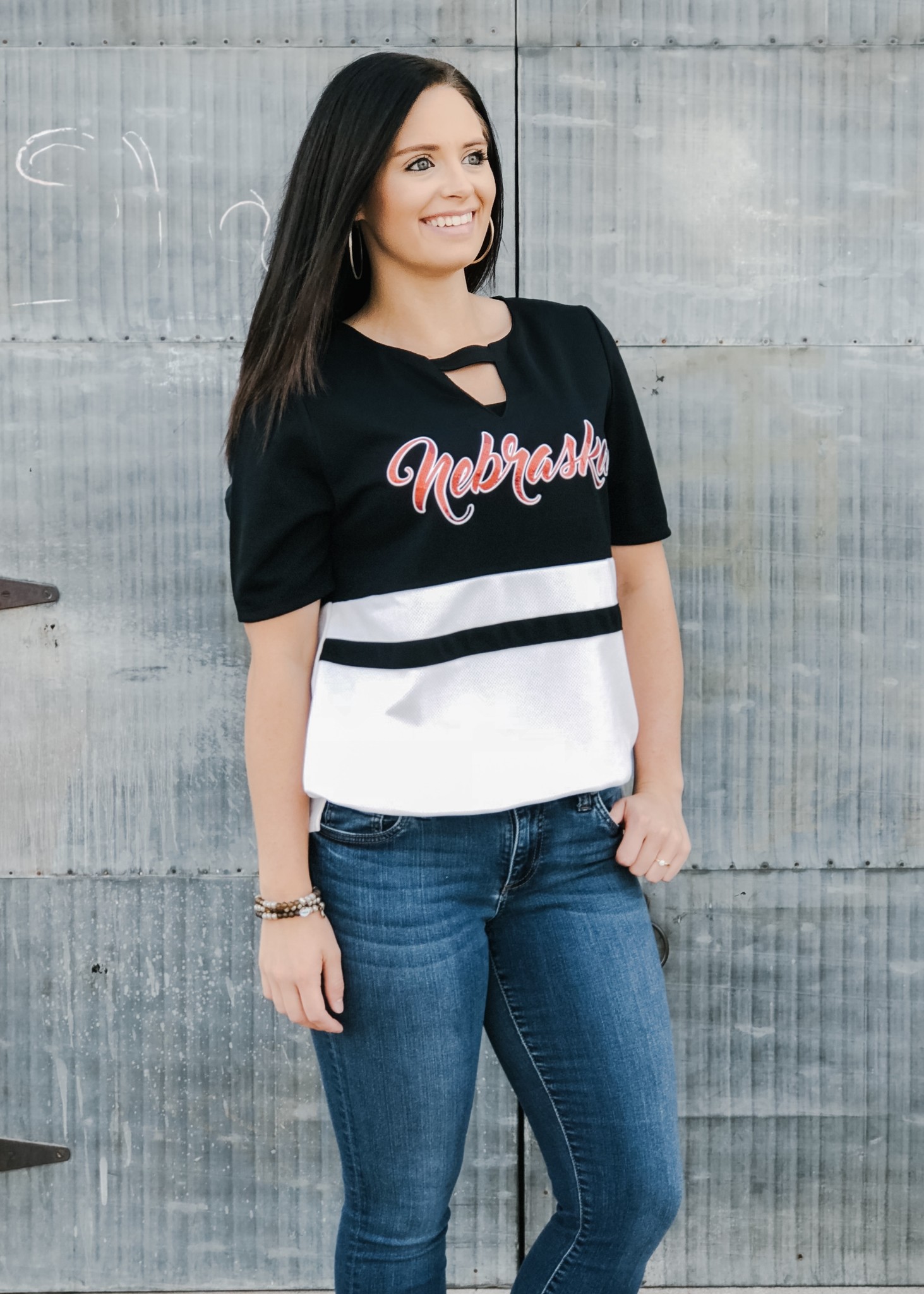 Top Notch Keyhole Jersey - 509 Broadway