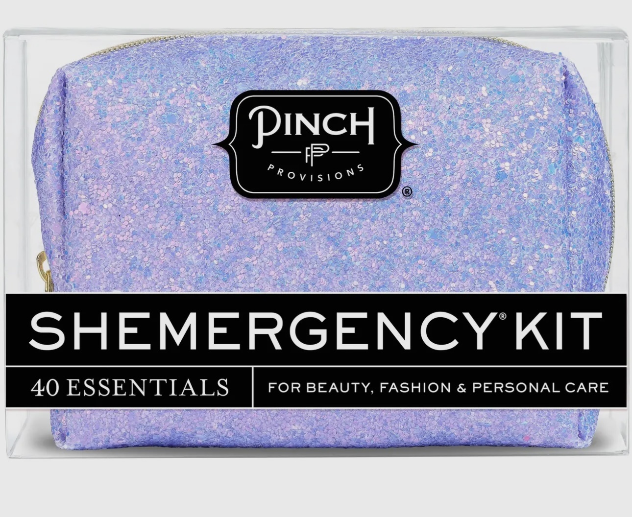 Periwinkle Glitter Shemergency Kit - 509 Broadway