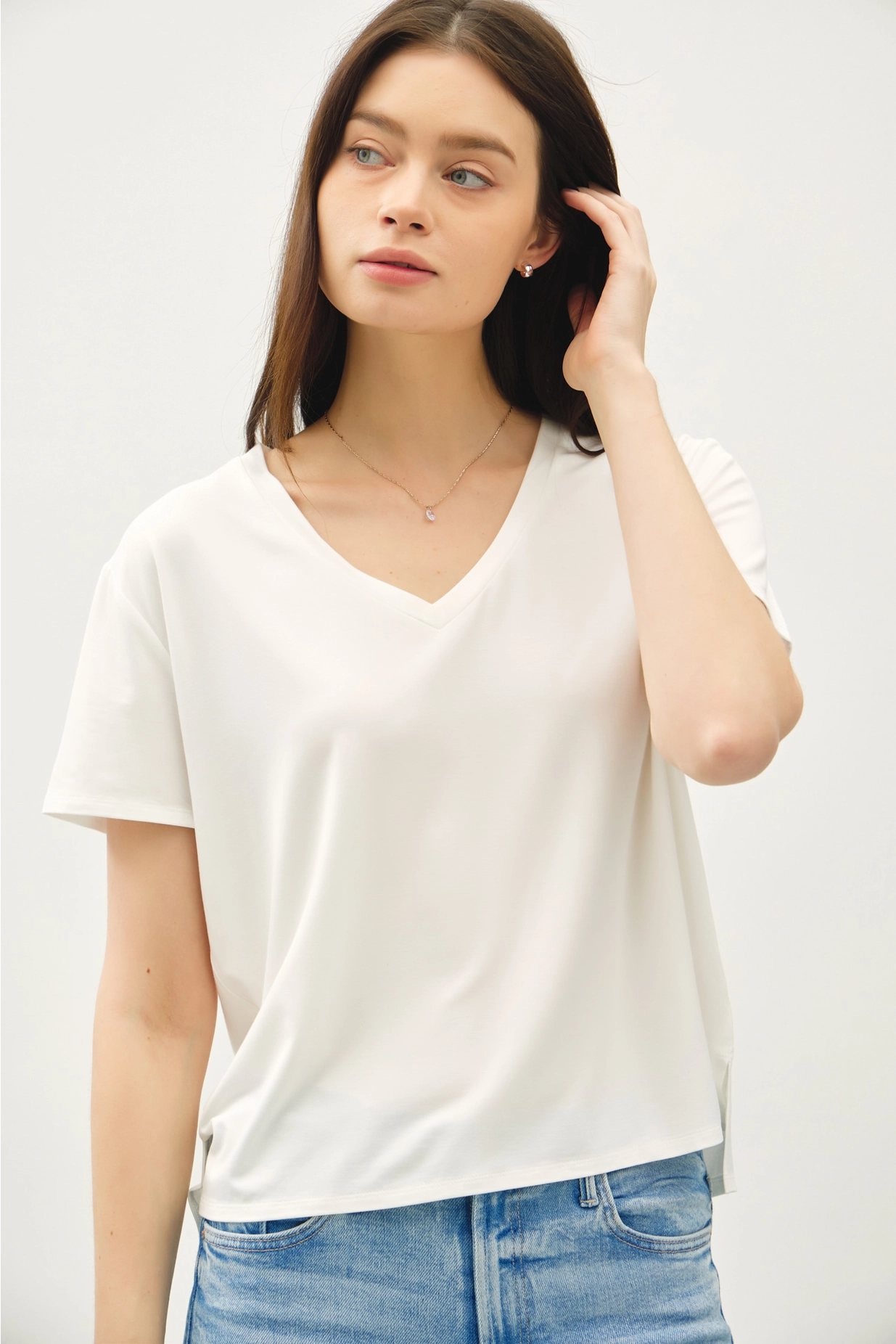 Bamboo Modal Basic Tee - 509 Broadway