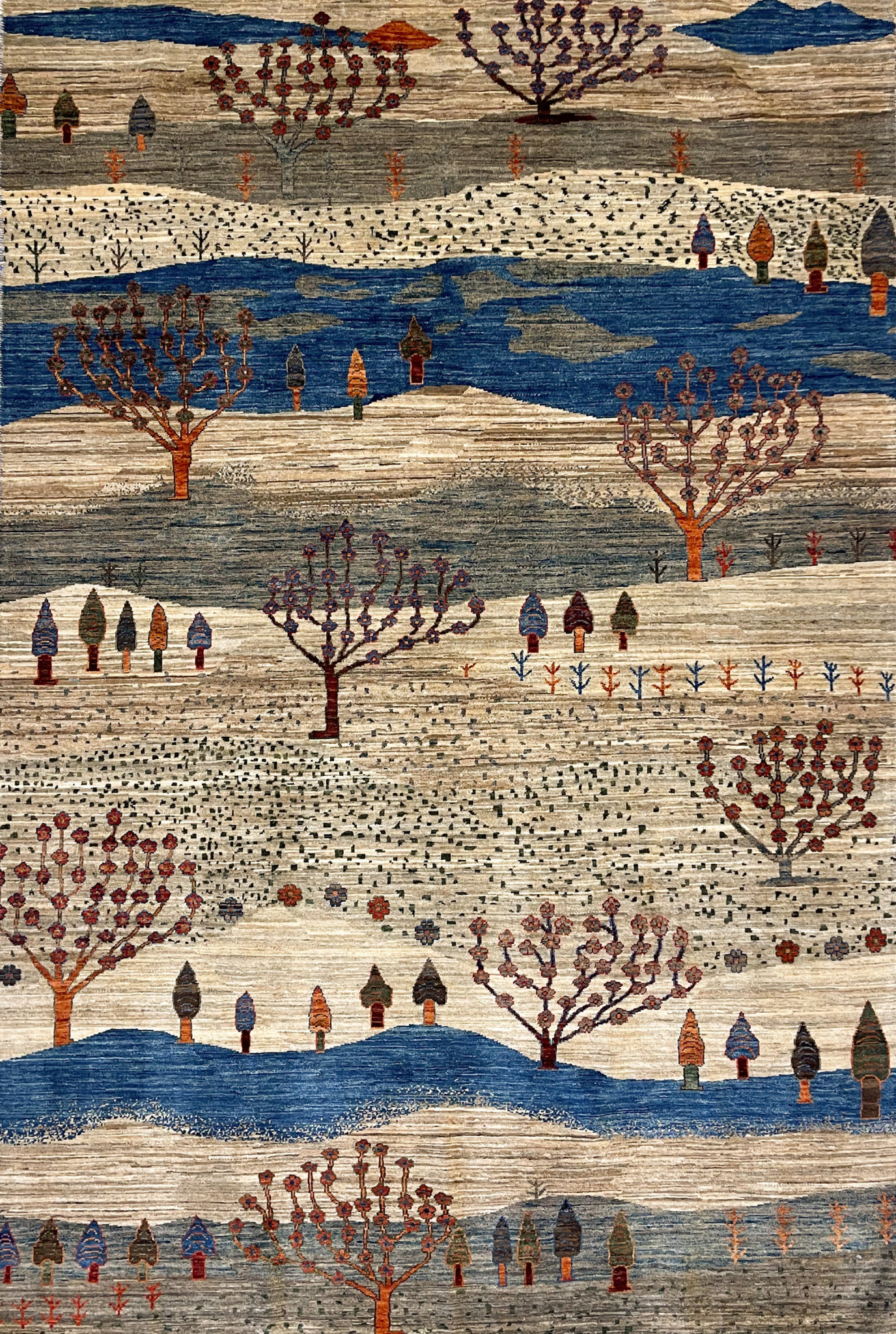 Shabahang Rugs Waukesha Fine Hand Knotted Wool Gabeh Rug 5'9 X 8'8 ...