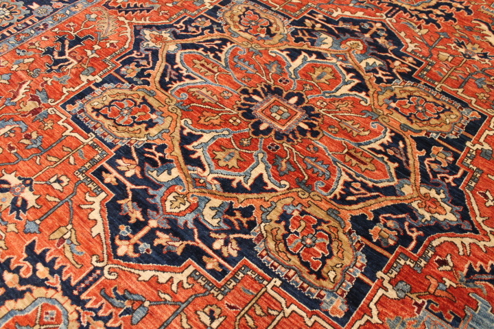 Shabahang Rugs Waukesha Fine Hand Knotted All Wool Serpi Rug 9 X 12 ...