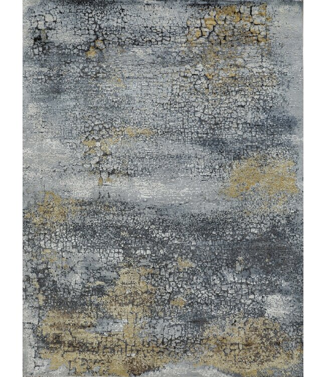 Shabahang Rugs Waukesha Hand Knotted Silk & Wool Modern Rug 9 X 12 ...