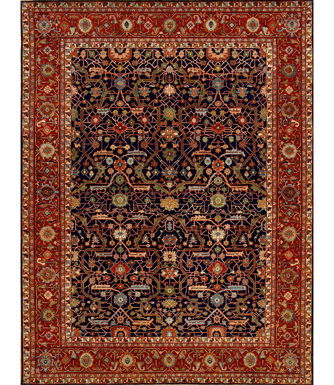 Shabahang Rugs Waukesha Fine Wool Hand Knotted Bijar Runner 8' X 10 ...