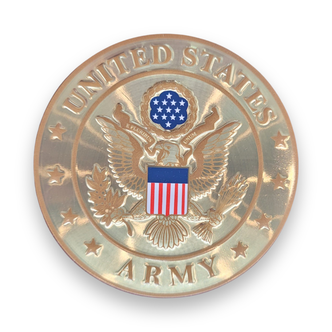 US Army Wheel Emblem - ATMF Gift Shop