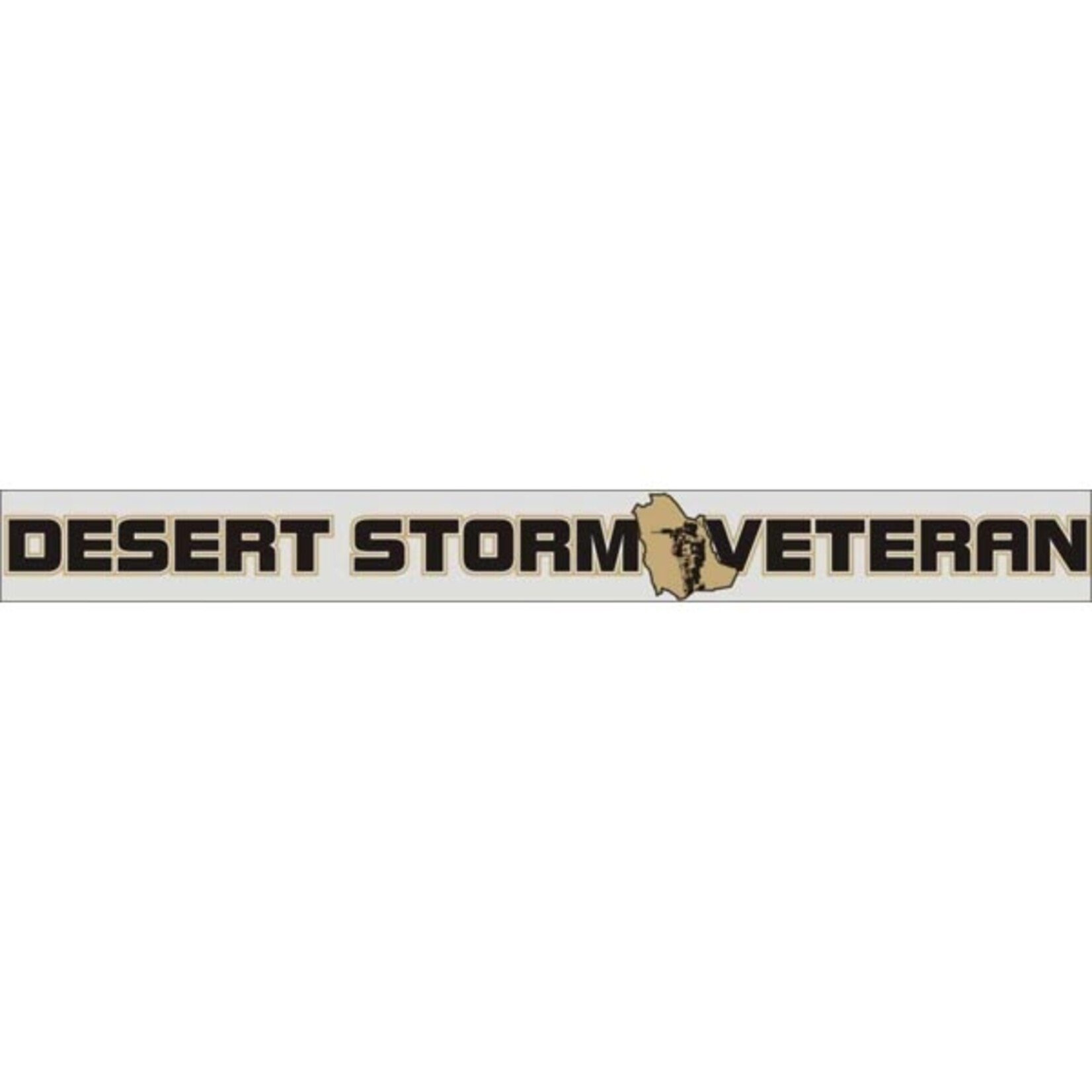 Desert Storm Veteran Window Decal - ATMF Gift Shop