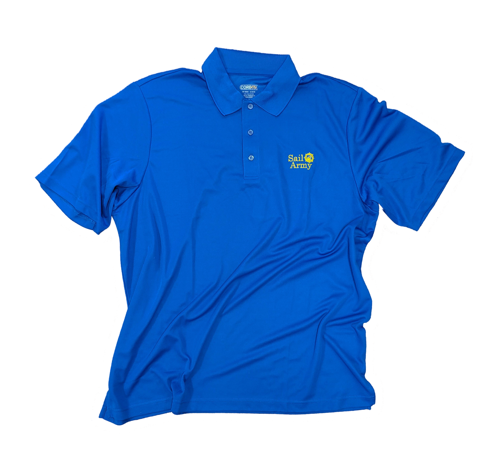 Sail Army Polo Royal Blue M - ATMF Gift Shop