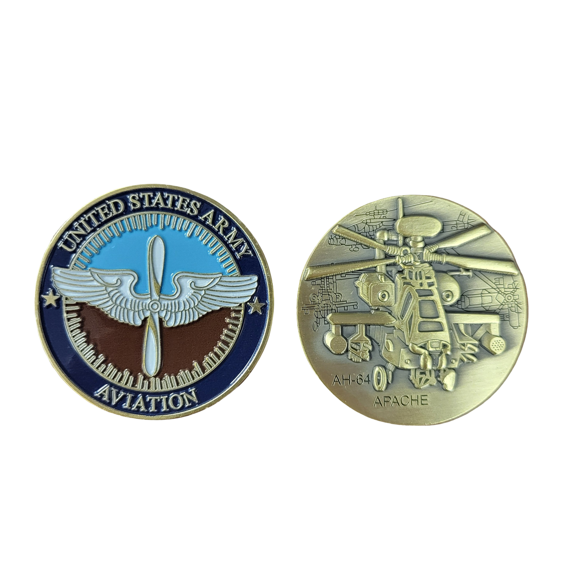 U.S. Army Aviation Apache Coin - ATMF Gift Shop