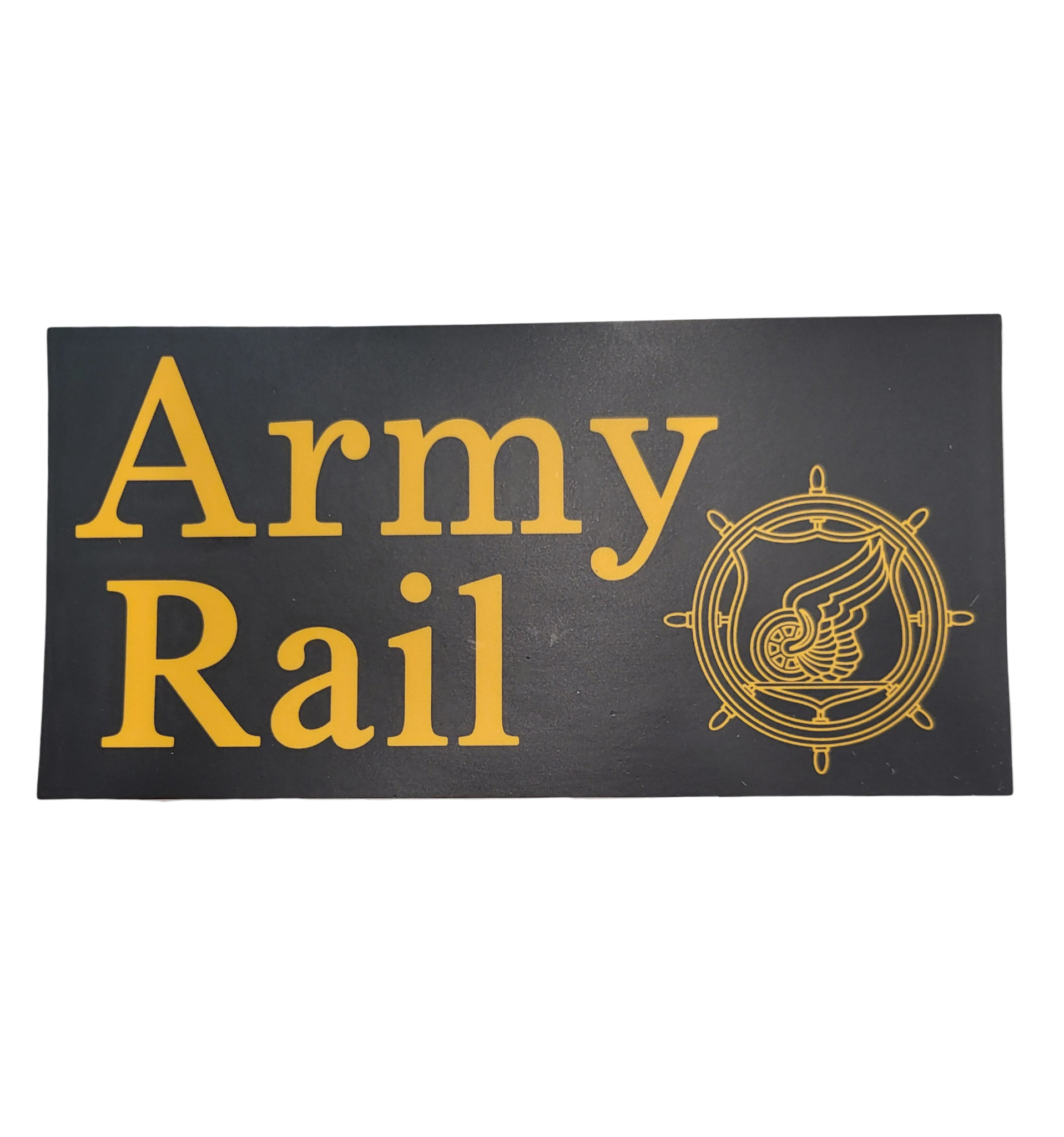 ARMY RAIL STICKER - ATMF Gift Shop