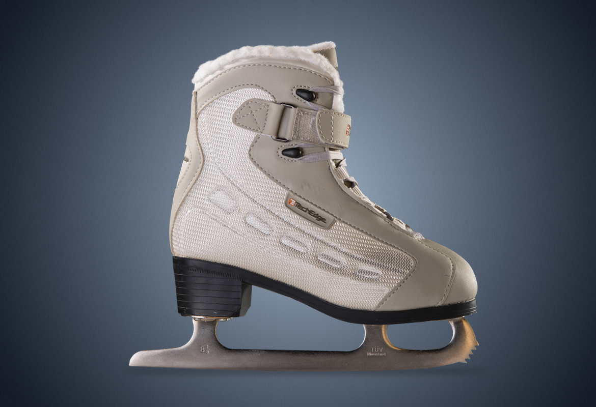 POWERTEK HOCKEY POWERTEK YTH/JR GIRLS BEIGE FIGURE SKATES - Cheap Seats ...