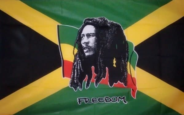 Bob Marley Freedom Flag - SMPR Tactique Plein-Air
