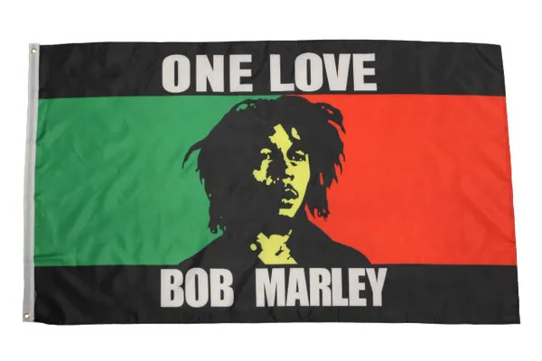 One Love Bob Marley Flag - SMPR Tacitical Outdoor
