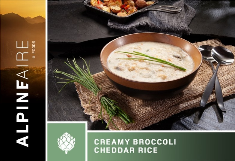 AlpineAire Creamy Broccoli Cheddar Rice - SMPR Tacitical Outdoor