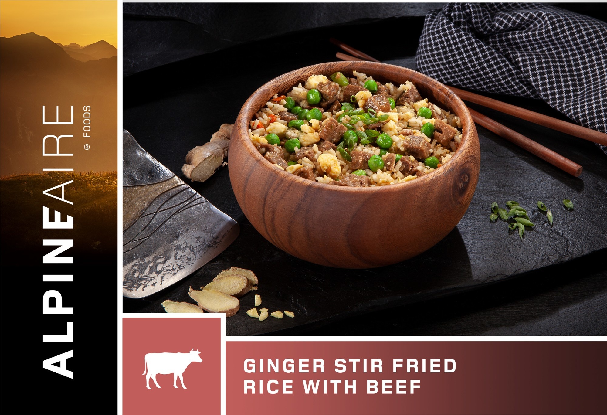 Alpine Aire Ginger Stir Fried Rice with Beef - SMPR Tacitical Outdoor