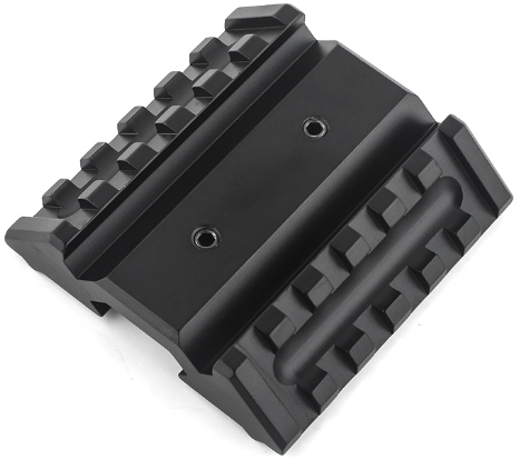 Double-Sided 45° Guide Rail Mount - SMPR Tactique Plein-Air
