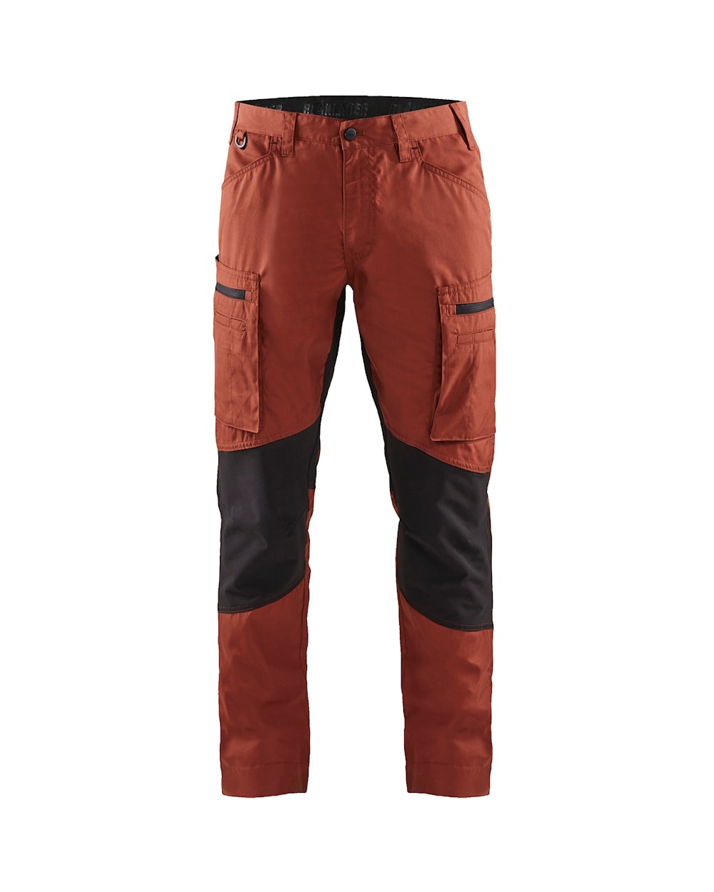 Blaklader Workwear Service Pants with Stretch Burned Red/Black - SMPR ...