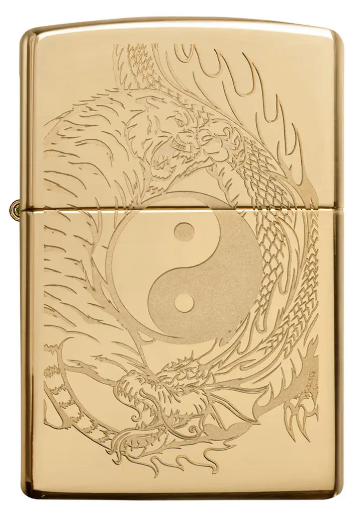 Zippo Tiger Dragon Design Lighter - SMPR Tactical Outdoor