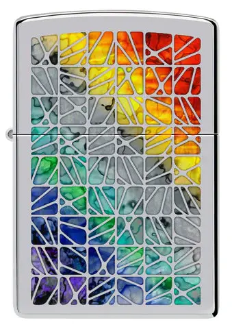 Zippo Rainbow Pattern Design Lighter - SMPR Tactical Outdoor