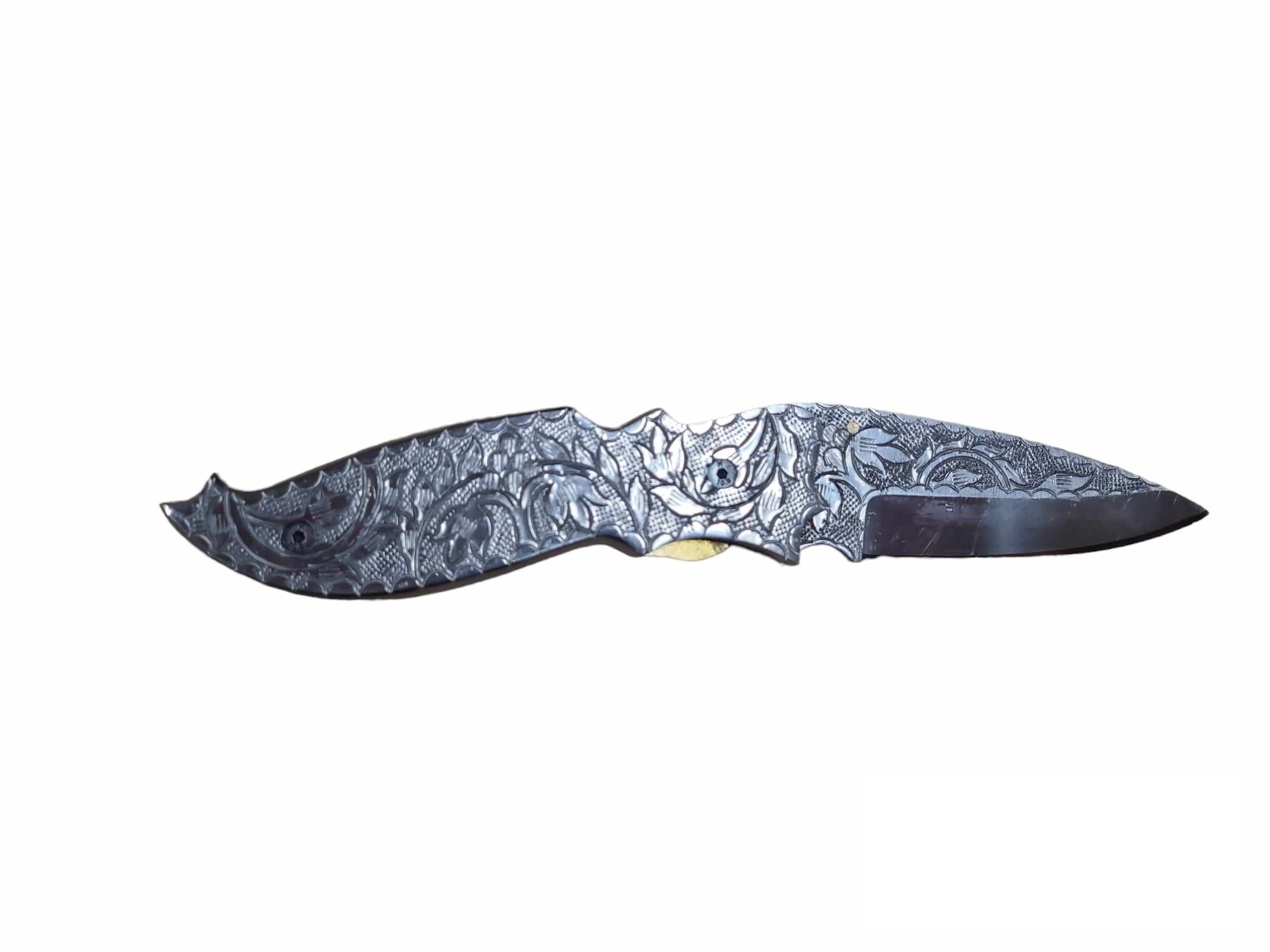 Super Fancy Engraving Folding Knife - SMPR Tacitical Outdoor