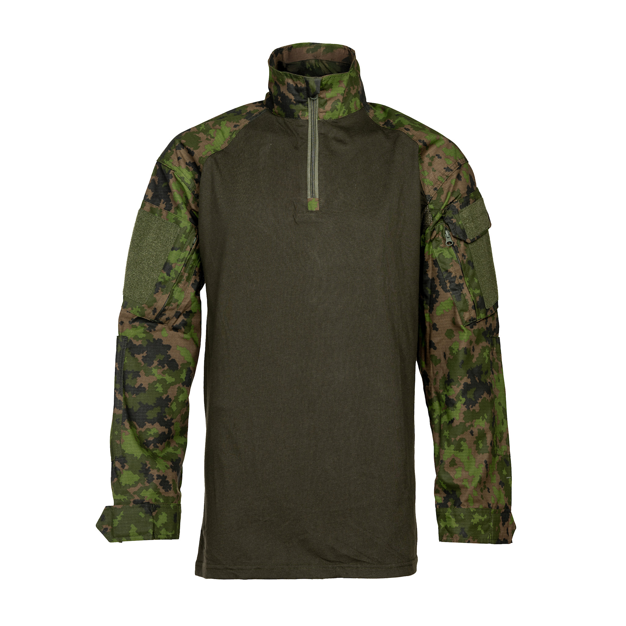 S+ Chemise de combat hybride M05 Woodland Pattern - SMPR Tactique Plein-Air