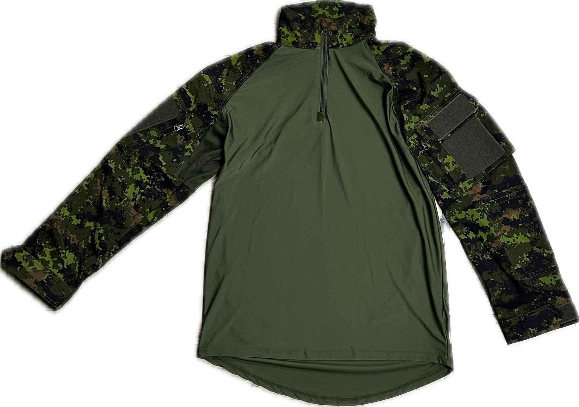 Hybrid Combat Shirt Dryfit Woodland Digital TW - SMPR Tacitical Outdoor