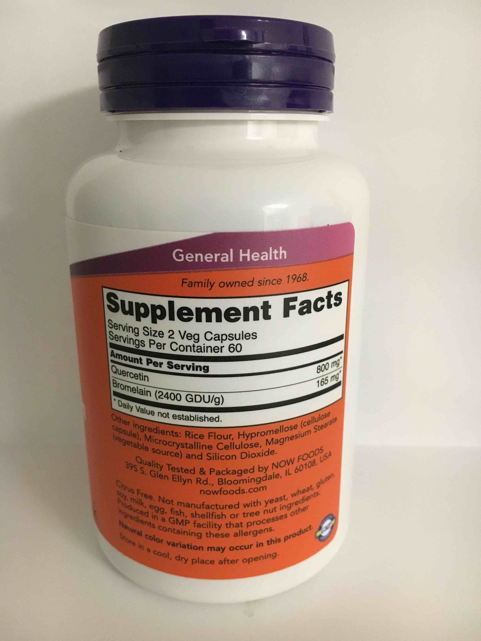 Quercetin with Bromelain - ABC Natural Supply