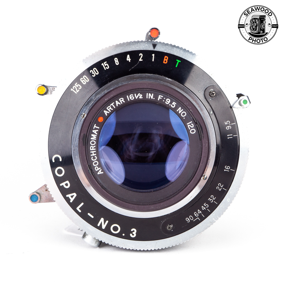 Goerz Apochromat Red Dot Artar 16-1/2 In. f/9.5 for 8x10 EXCELLENT ...