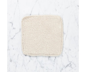 Hand Knit Organic Scrubbing Pad - Square - Individual - The Foundry ...