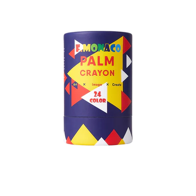 FLOWER MONACO PALM CRAYON 24 COLORS - MODAKIDS
