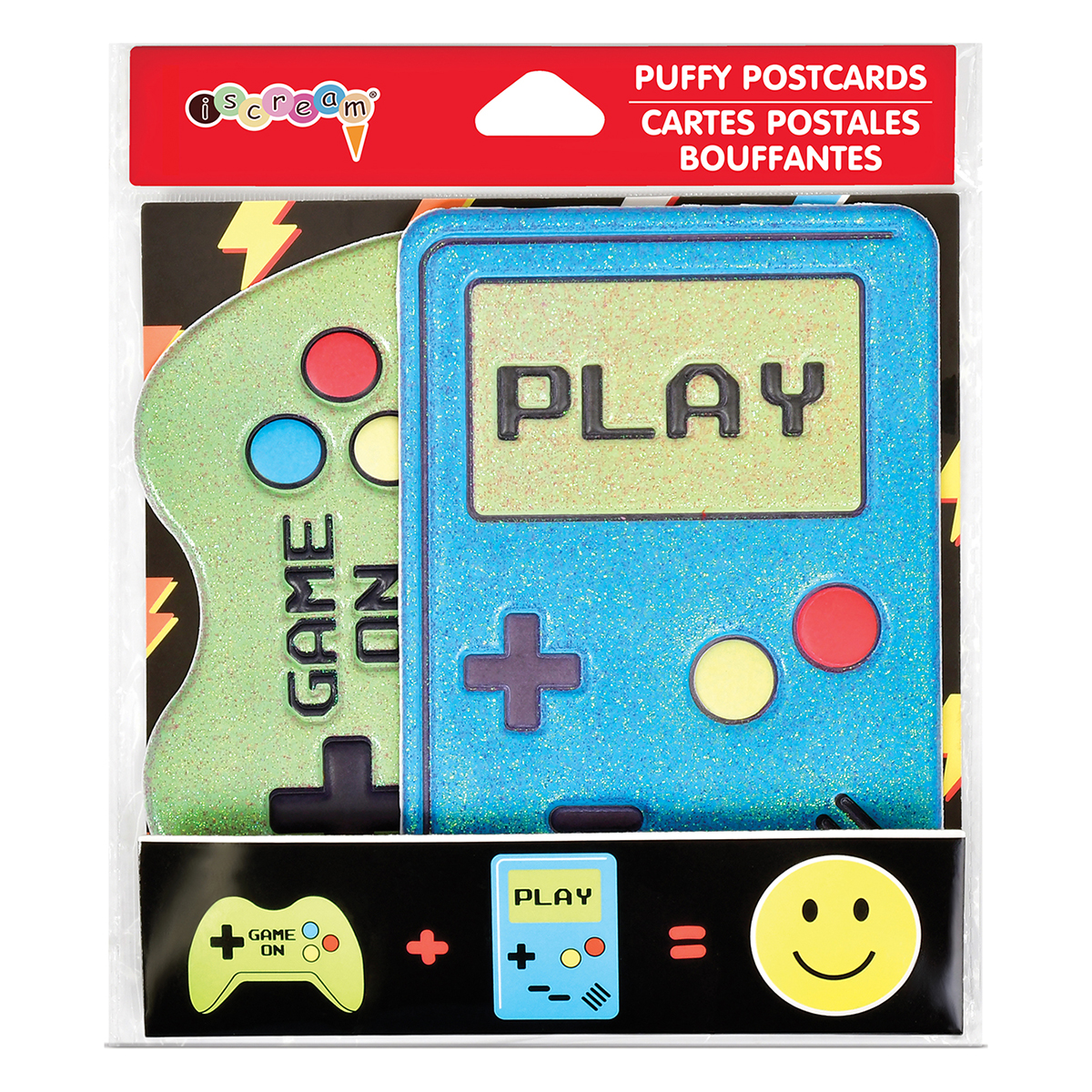 GAMER PUFFY POSTCARDS - Moda Kids