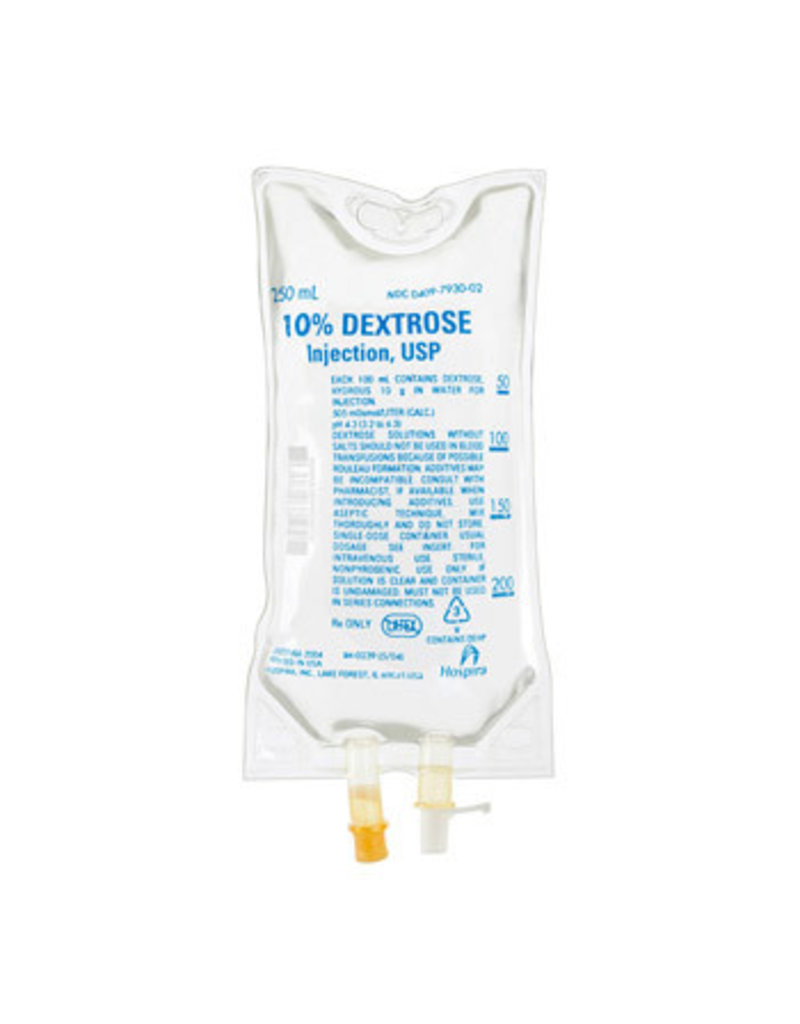 Dextrose 10% 250mL - Unified Fire Authority