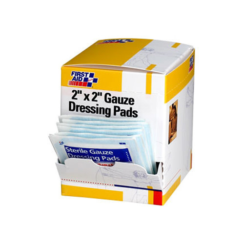 Gauze Pads, 2''X 2'' (Bx/50) - Unified Fire Authority