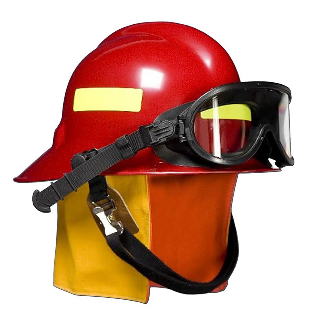 Helmet, First Due Structural (Red) - Unified Fire Authority