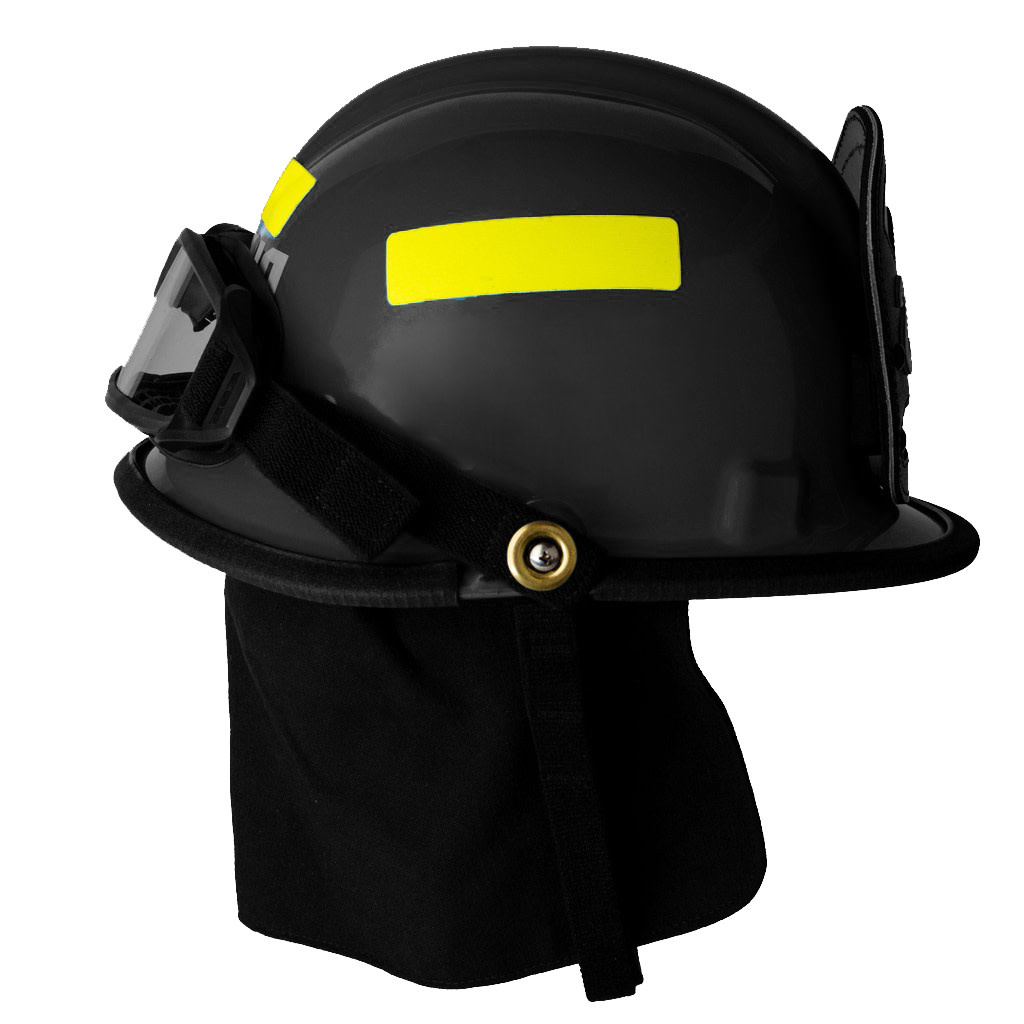 Helmet, First Due Structural (Black) - Unified Fire Authority