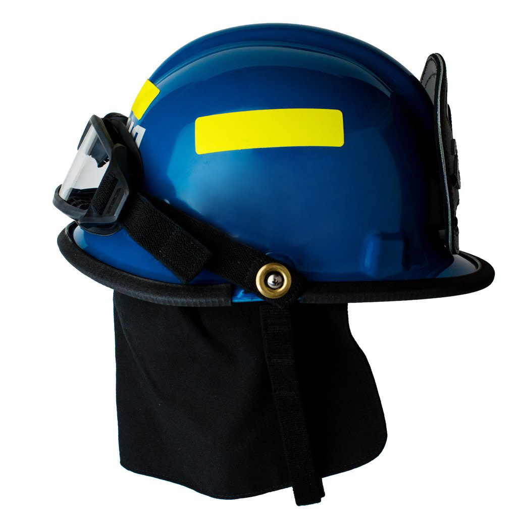 Helmet, First Due Structural (Blue) - Unified Fire Authority