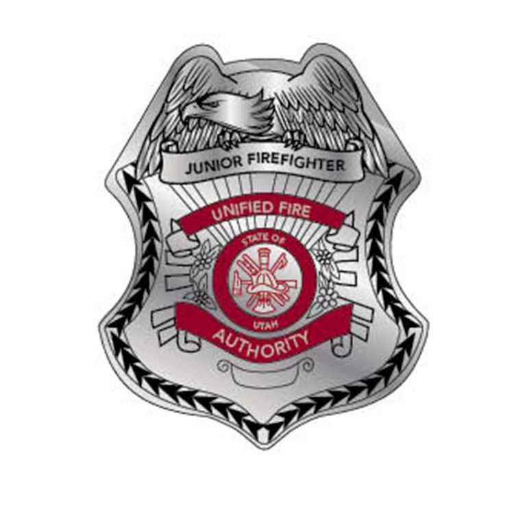 Sticker, Jr. Firefighter 100/pk - Unified Fire Authority