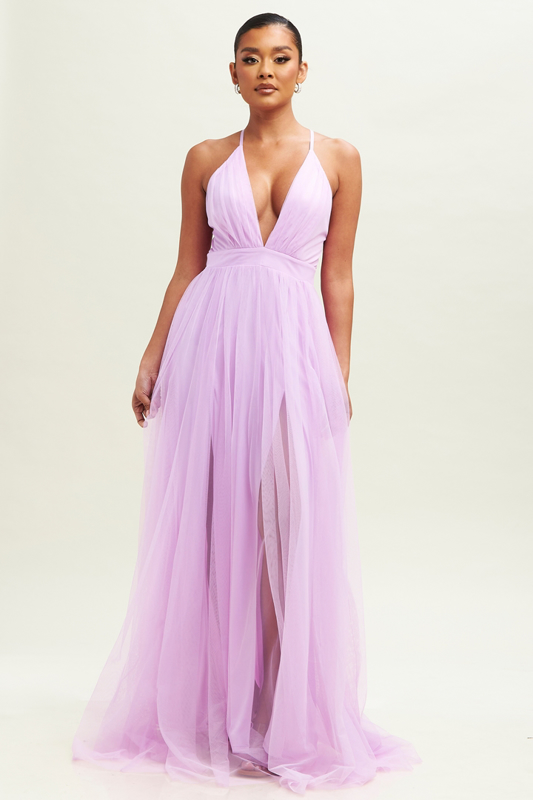 Selena Tulle Maxi Dress - Adorn Boutique