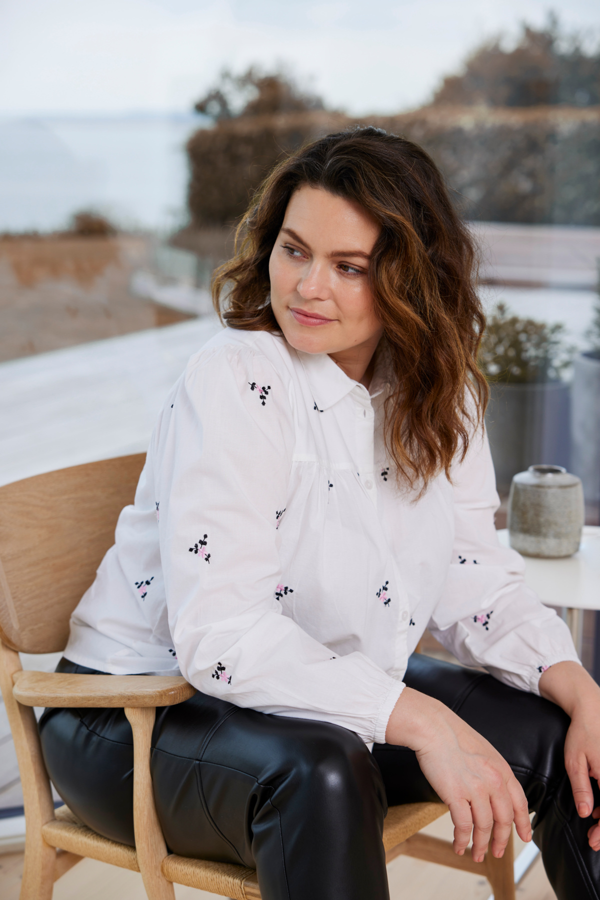 Tora Embroidered Shirt - Adorn Boutique