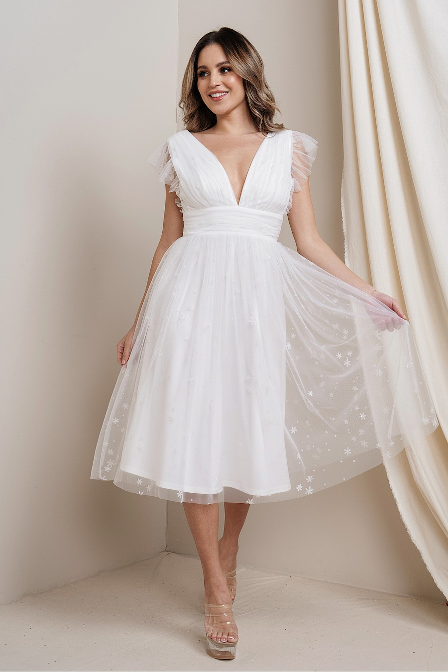 Star Midi Dress - Adorn Boutique