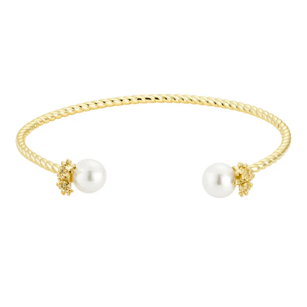 Coco Pearl Cuff Bracelet - Adorn Boutique