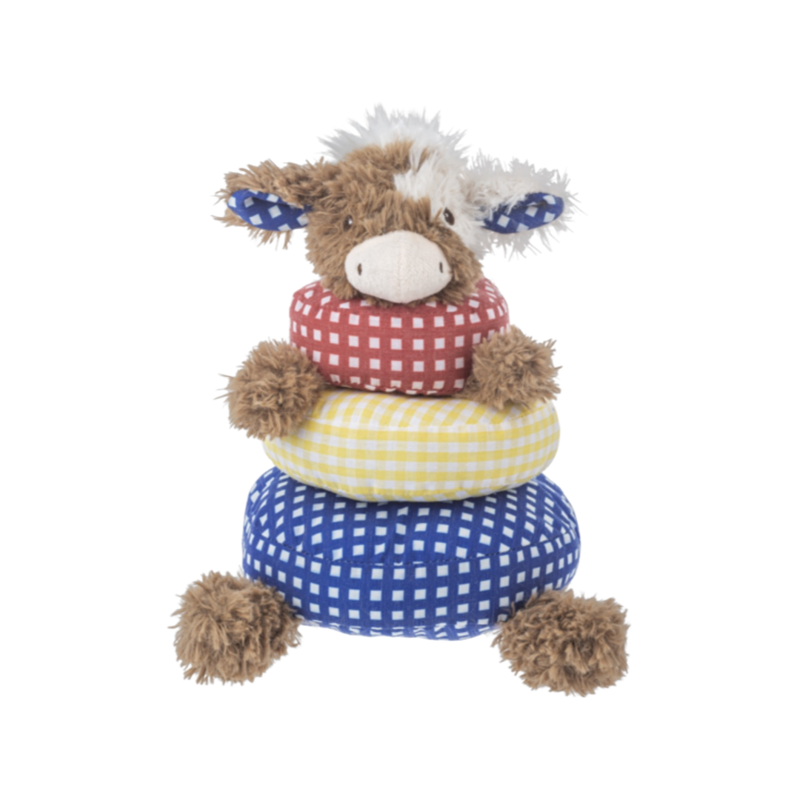 HAPPY FARM PLUSH STACKER HORSE - 9IN - Beyond The Rainbow