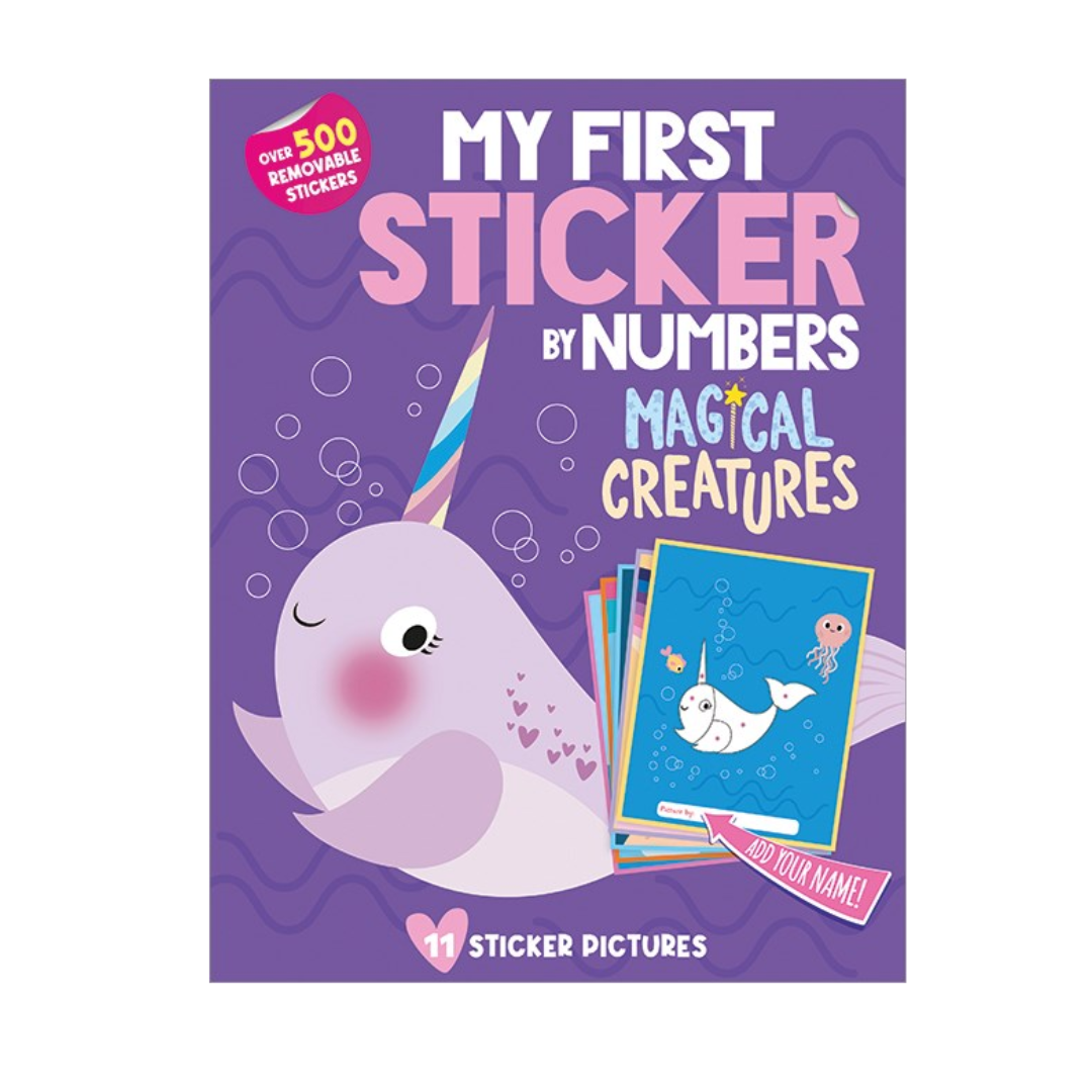 MY FIRST STICKER BY NUMBERS: MAGICAL CREATURES - Beyond The Rainbow