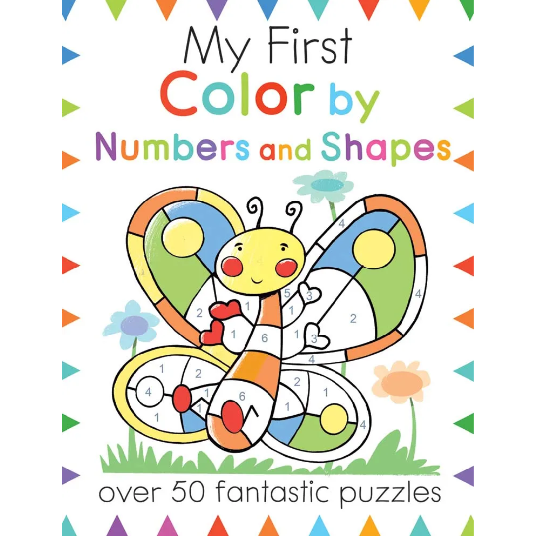 MY FIRST COLOR BY NUMBERS AND SHAPES - Beyond The Rainbow
