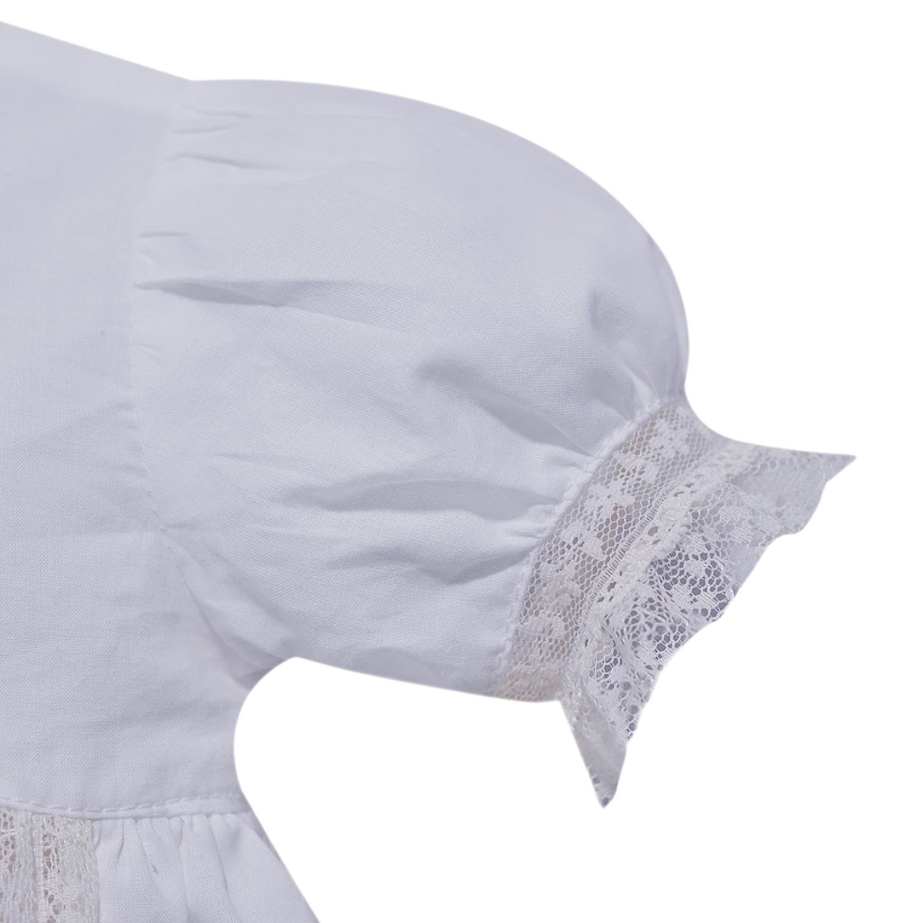 MARLEY CHRISTENING GOWN-ECRU - Beyond The Rainbow