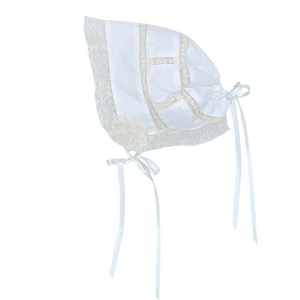 MARLEY CHRISTENING GOWN-ECRU - Beyond The Rainbow