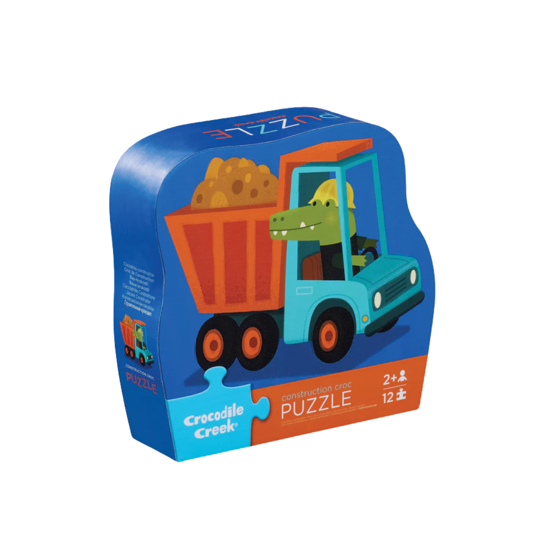 Construction Croc 12-pc Shaped Box Puzzle - Beyond The Rainbow