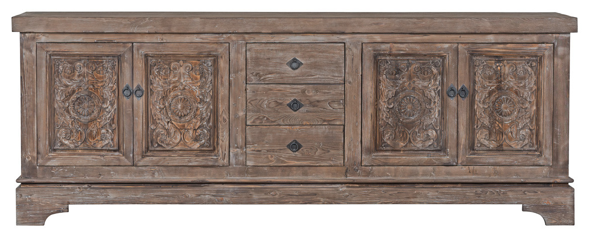 Amita 3 Dwr 4 Dr Sideboard - Thrive Interiors and Design