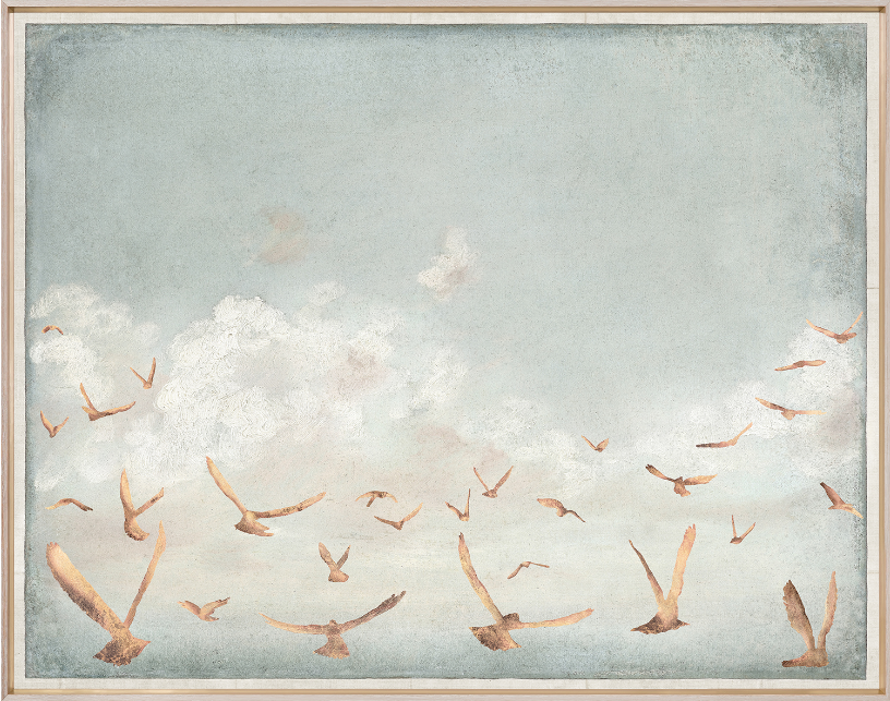 Golden Flight, C. 1822 - 52"× 41" - Thrive Interiors and Design