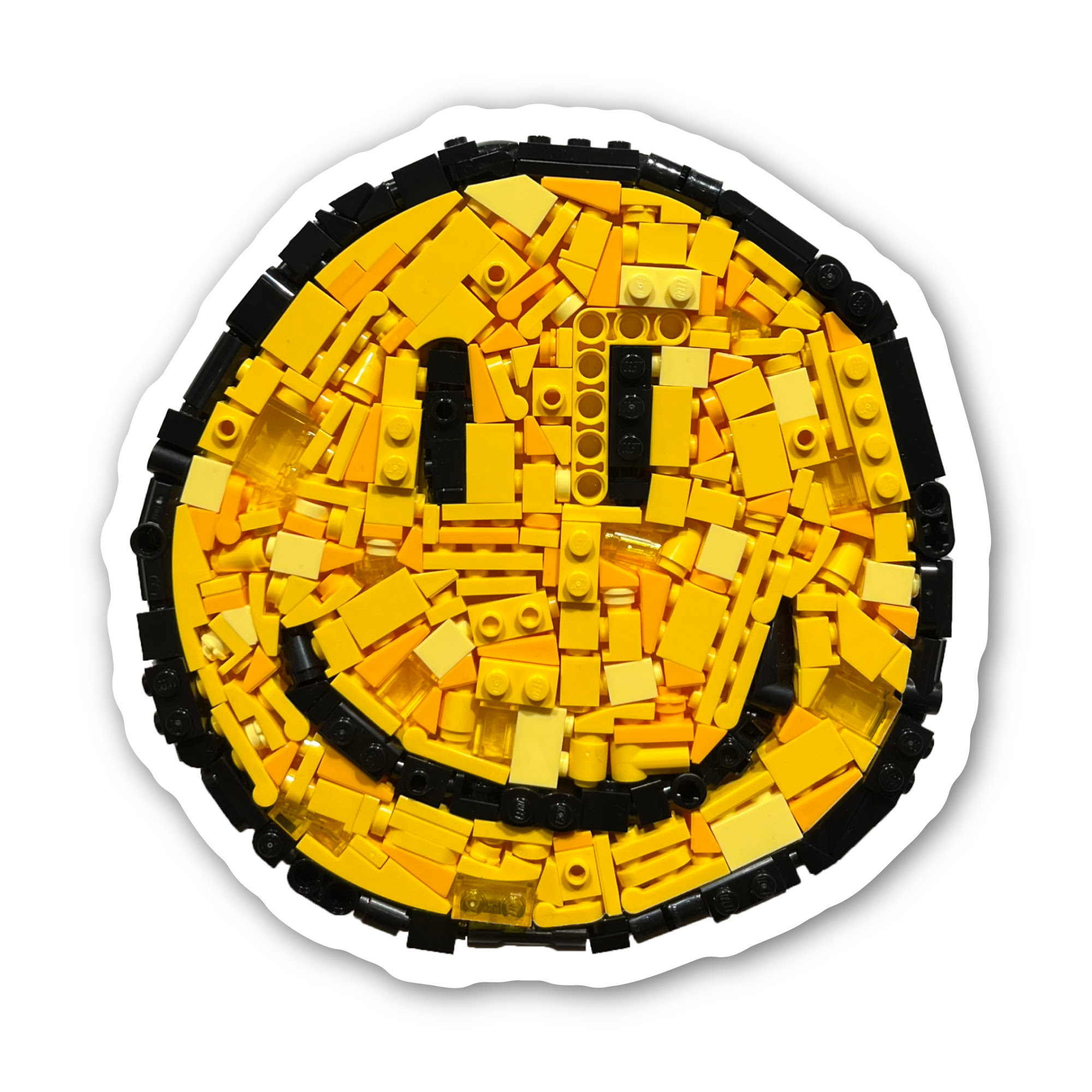 Smiley Transparent Sticker | shopSCAD